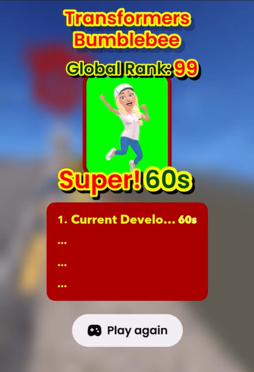 Bumblebee Fun Freeway Crossing Game | Devpost