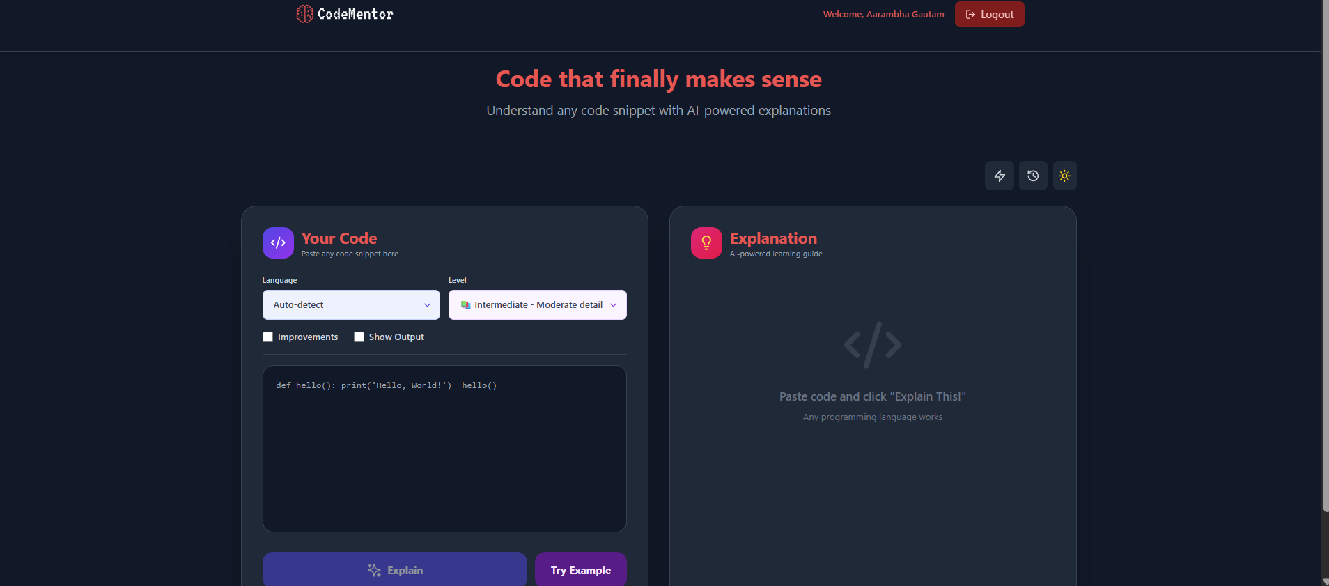 CodeMentor | Devpost