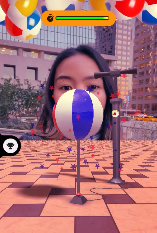 Beach Ball Pump Tap Game | Devpost