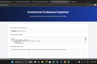 Contextual Codebase Explainer | Devpost