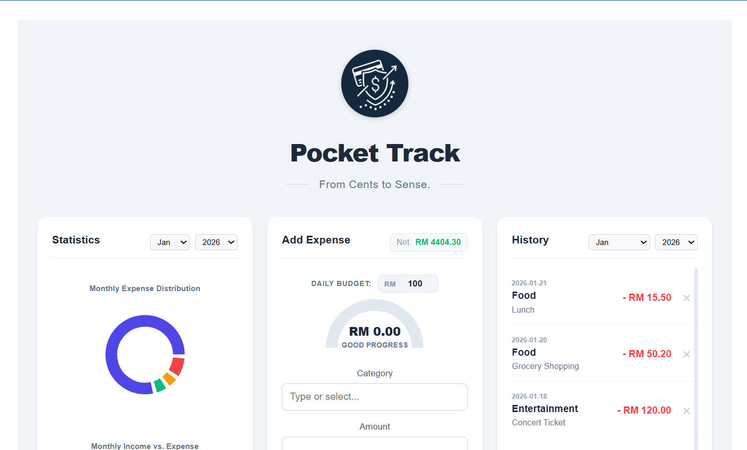Pocket Track | Devpost