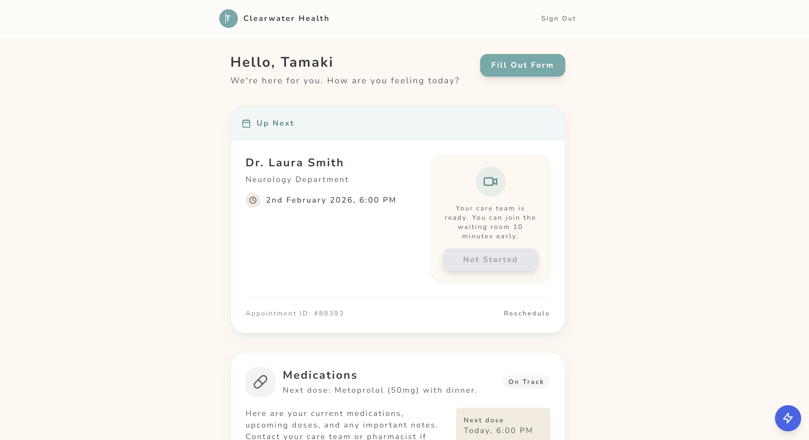 Clearwater Health | Devpost