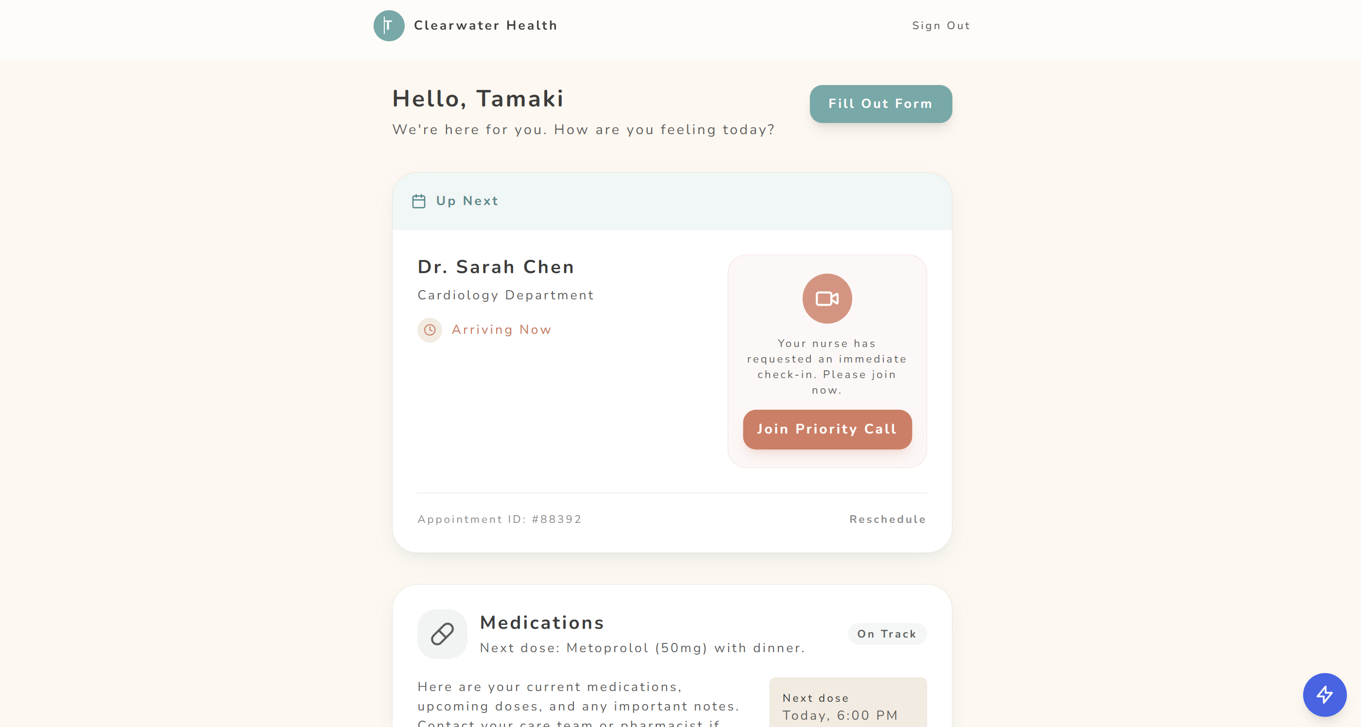 Clearwater Health | Devpost