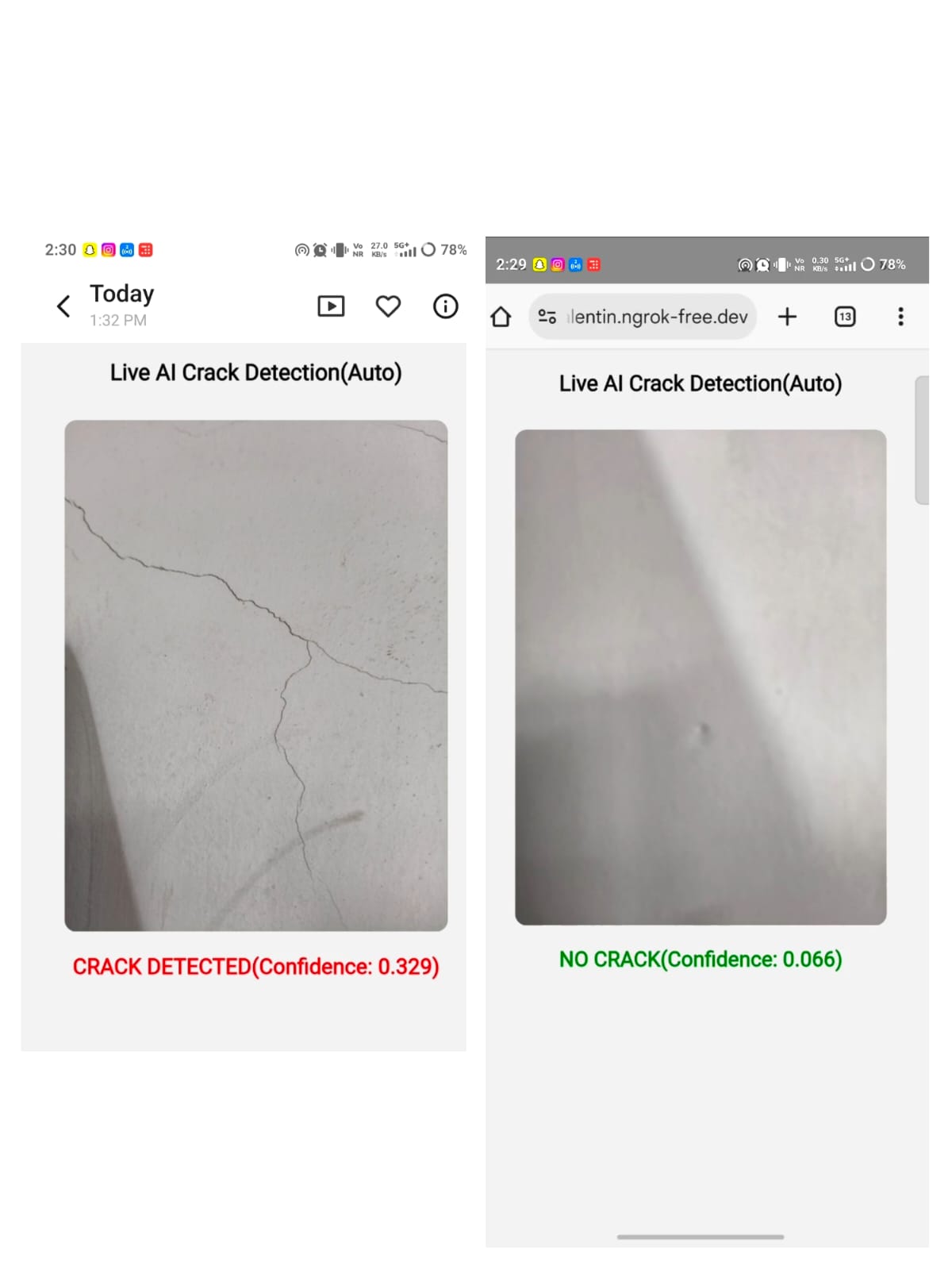 AI-Based Real Time Crack Detection System | Devpost