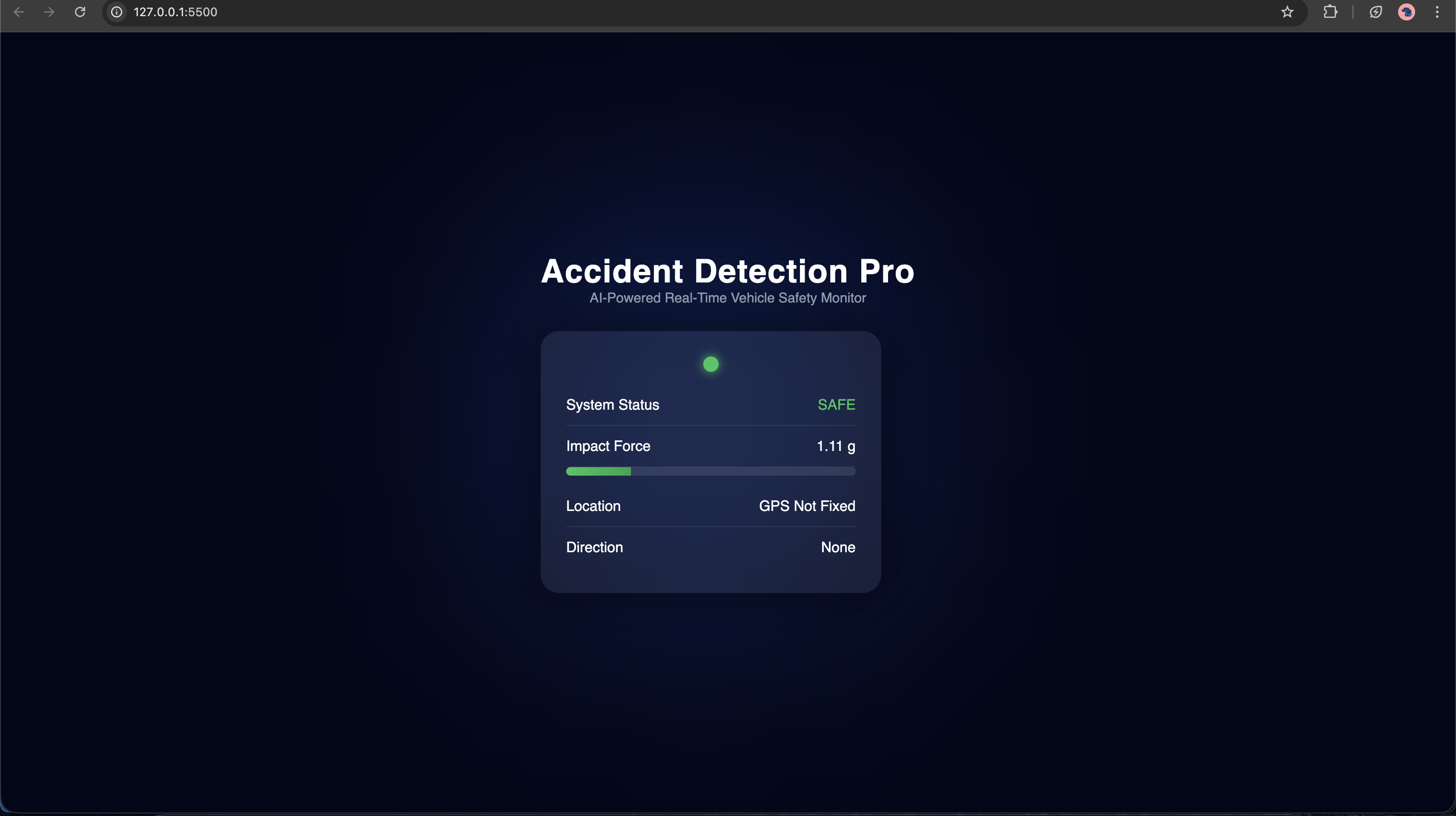Smart Accident Detection using IoT | Devpost