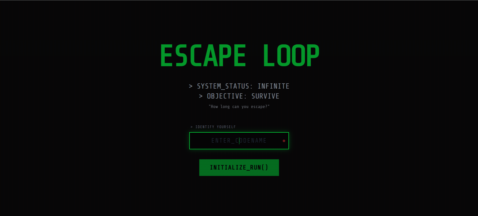 Escape Loop | Devpost