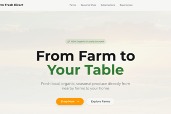 Farm Fresh Direct | Devpost