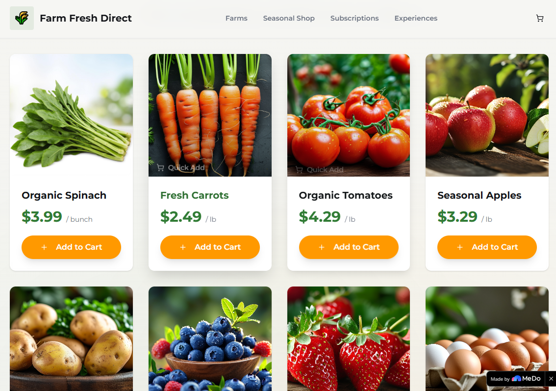 Farm Fresh Direct | Devpost