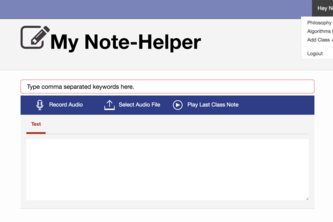 Note Helper with IBM Watson | Devpost
