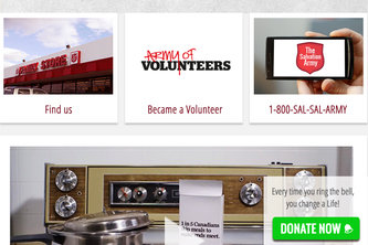 Salvation Army - Vanhackathon Axiom Zen | Devpost