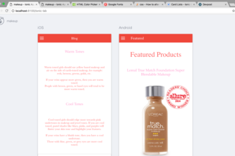 The Makeup Bible | Devpost