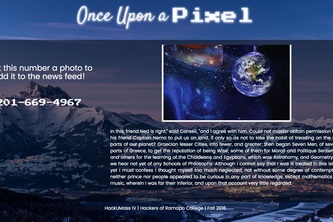 Once Upon a Pixel | Devpost