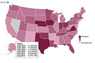MapPub: Interactive Map of American Public School Data | Devpost
