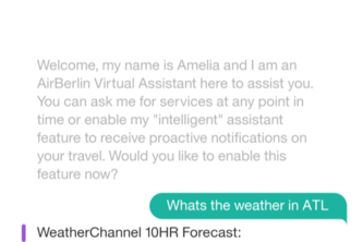 Amelia - An AirBerlin Enterprise Chat Assistant | Devpost