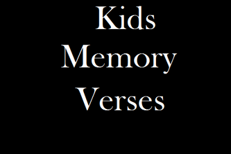 Kids Memory Verses | Devpost