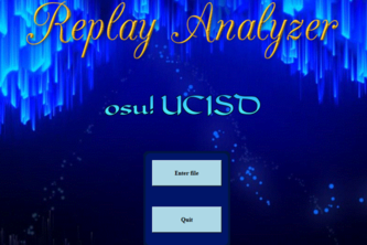 Osu Replay Cheat Analyzer | Devpost