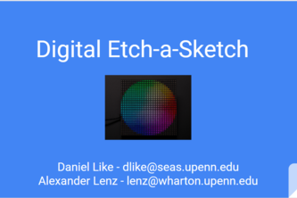 Digital Etch-a-Sketch | Devpost