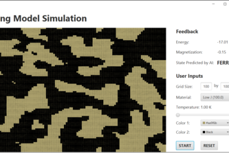 Ising Model: Simulation and Machine Learning | Devpost