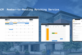 UIUC ACM Member-to-Meeting Matcher Service | Devpost