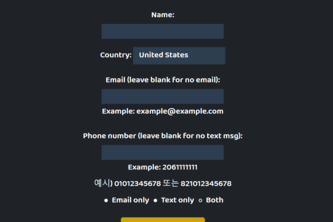 COVID-19 SNS/Email Notification | Devpost