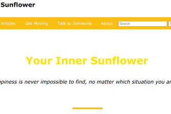 Your Inner Sunflower | Devpost