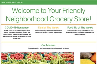 Your Friendly Neighborhood Grocery Store | Devpost