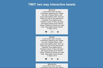 TWIT - Two Way Interactive Tweets | Devpost