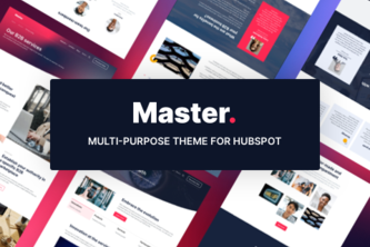 Master - Multi-Purpose Theme for HubSpot | Devpost