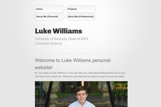 Personal Website Project | Devpost