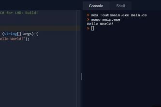 Hello World! in C# | Devpost