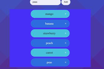 Grocery List | Devpost
