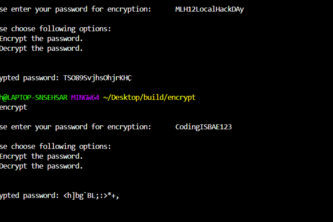 Encrypt Password | Devpost