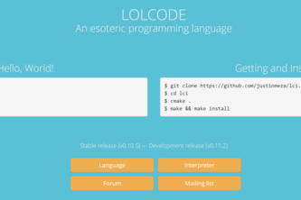 LOLCODE language challenge! | Devpost