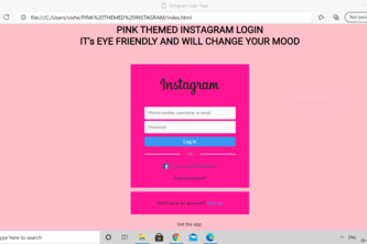 PINK-THEMED-INSTAGRAM | Devpost