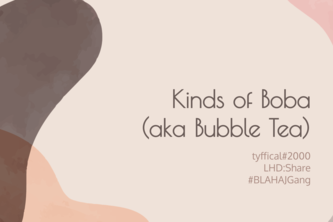 Kinds of Boba | Devpost
