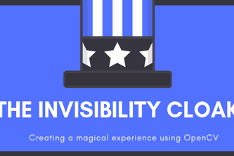 Invisibility Cloak using Computer Vision | Devpost