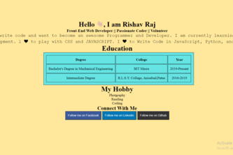 prersonal website starter kit | Devpost