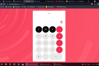 Build a calculator | Devpost