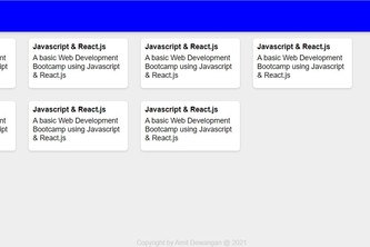 Simple Website using React.js | Devpost