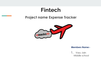 Expense Tracker | Devpost