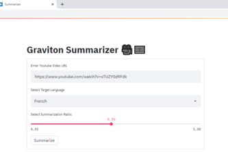 Graviton Summarizer | Devpost