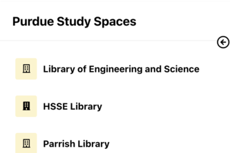 Purdue Study Spaces | Devpost