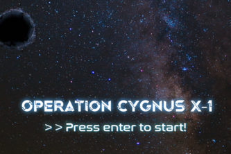 Operation Cygnus X-1 | Devpost