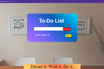 To Do List | Devpost