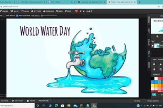 WATER DAY PIXEL ART | Devpost
