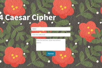 Caesar Cipher | Devpost
