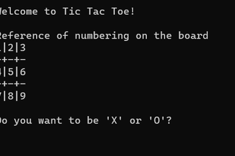 Tic-Tac-Toe with Python | Devpost