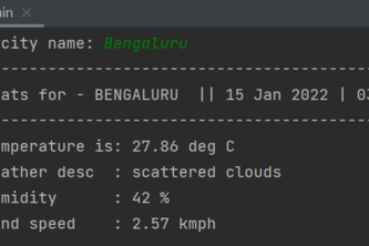 Realtime Weather Report | Devpost