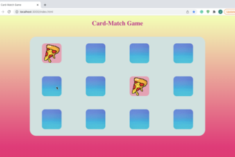 Card-Match Game | Devpost