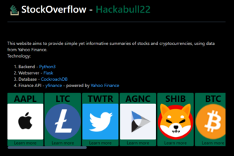 Stock Overflow | Devpost